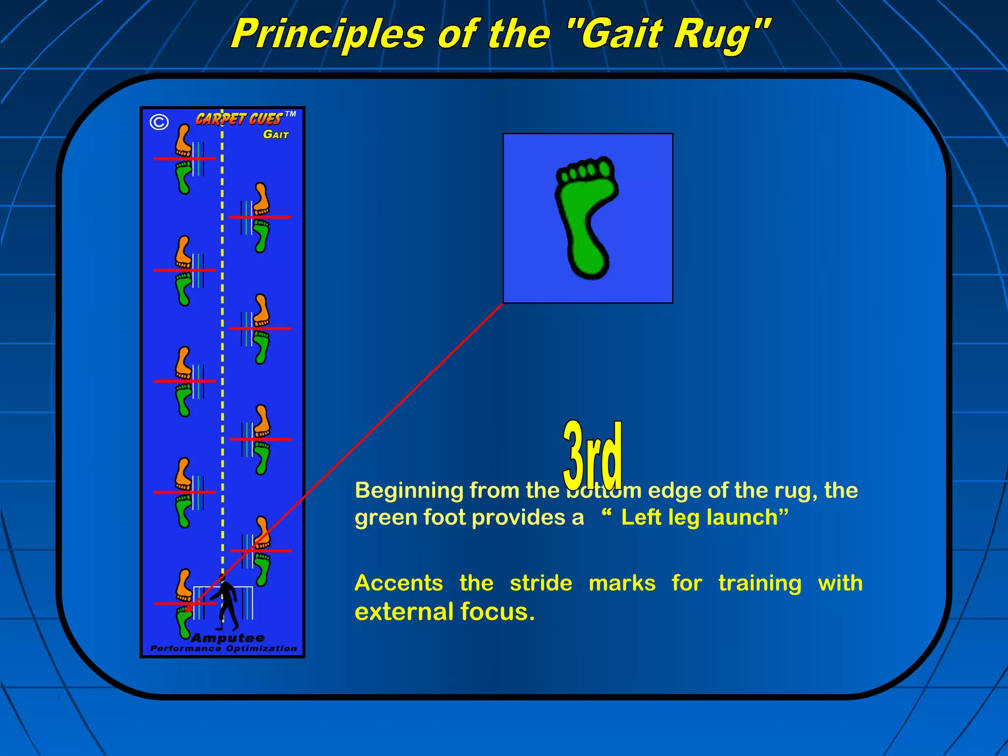 Carpet Cues, Gait Training level 1 | PPT