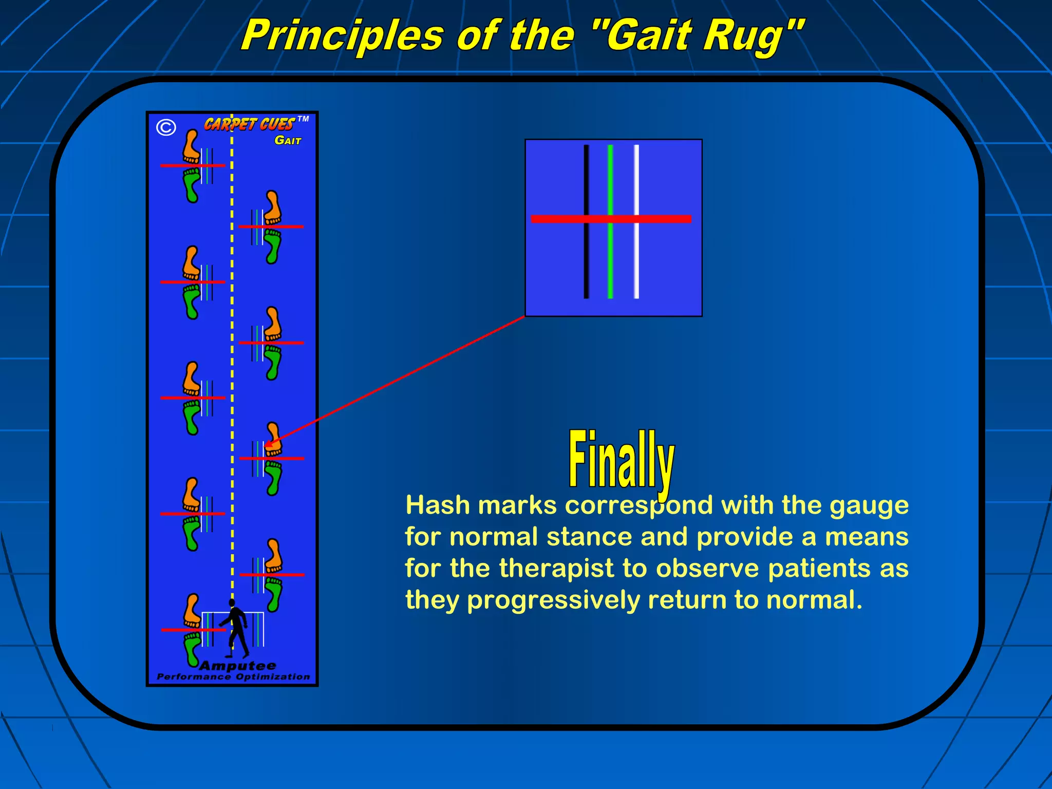 Carpet Cues, Gait Training level 1 | PPT