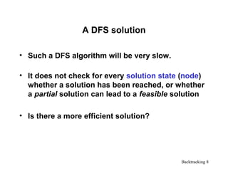 Backtracking | PPT