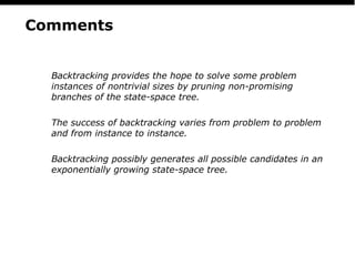 Backtracking | PPT