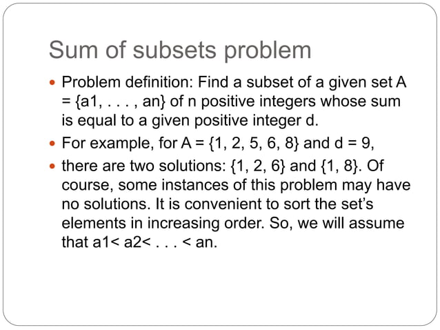 Backtracking In Data Structure And Algorithm Ppt 7055