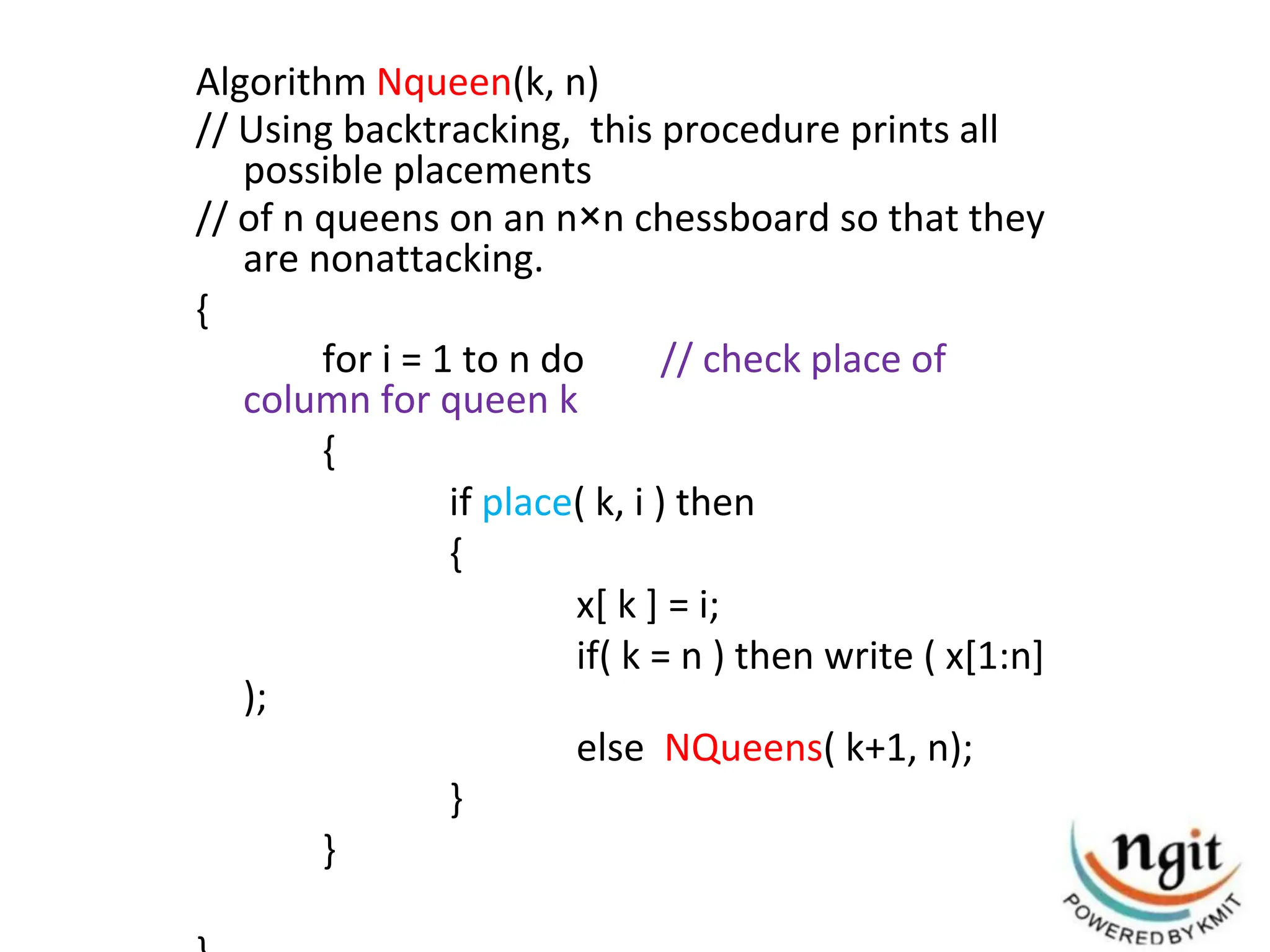 backtracking 8 Queen.pptx