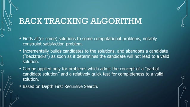 Backtracking & branch and bound | PDF | Programming Languages | Computing