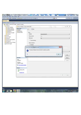database backup | PDF