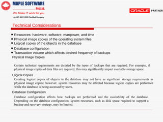 Backup And Recovery | PPT