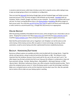Backup Best Practices and Strategies | PDF