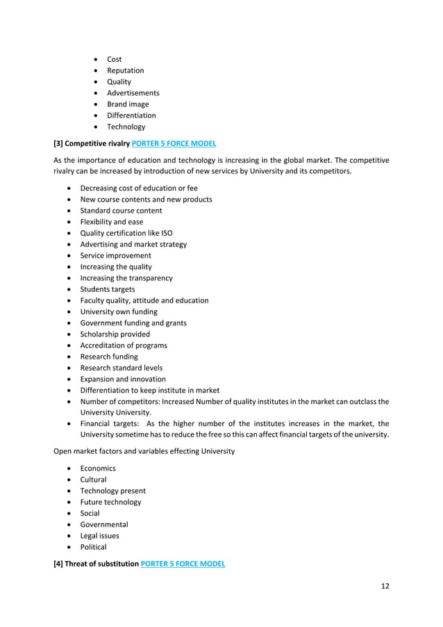 Template-internal & external factor assessment | PDF
