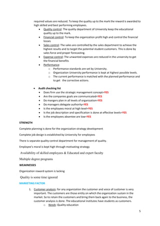 Template-internal & external factor assessment | PDF