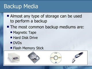 Backup And File Management | PPT