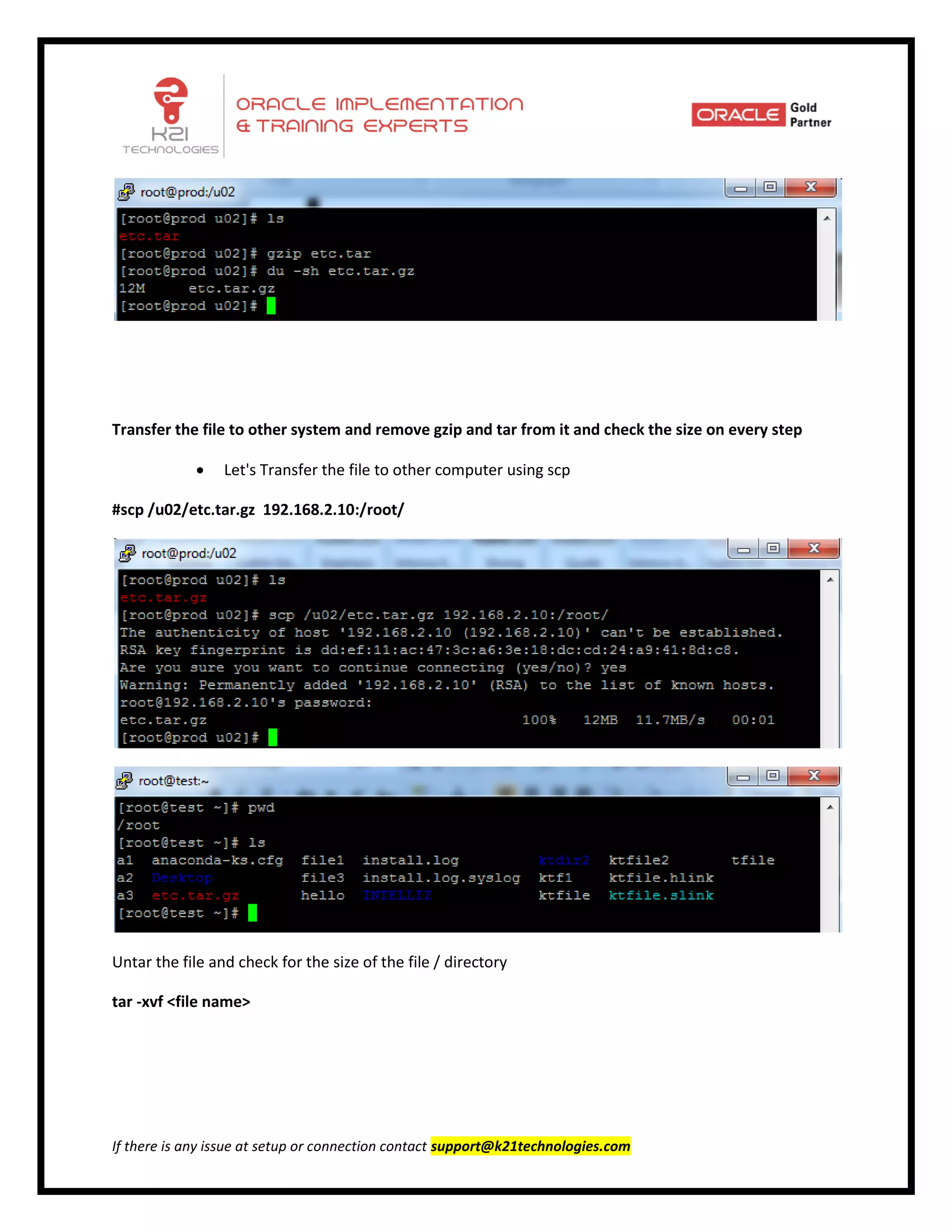 Backup and restore in linux | PDF