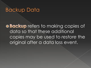 Backup Archive Bit | PPTX