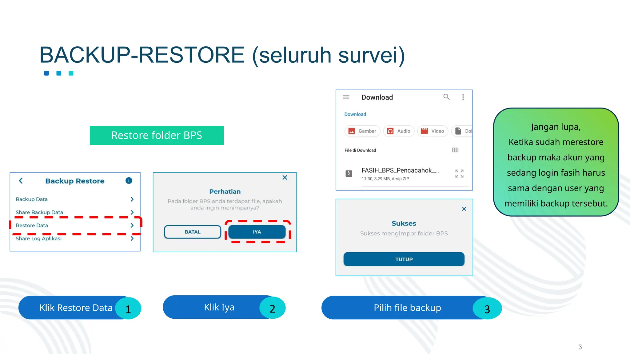 Backup dan Restore menggunakan fasih sm.pptx