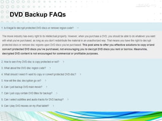Backup dvd to hard drive | PPT