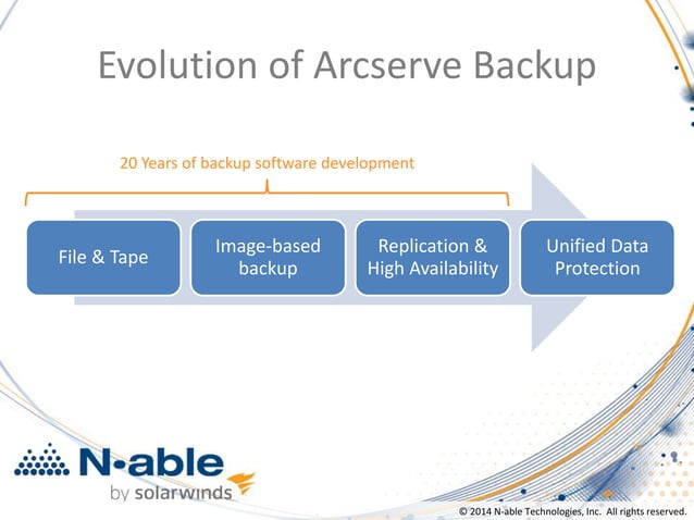 Introducing Backup Manager: Arcserve UDP | PDF