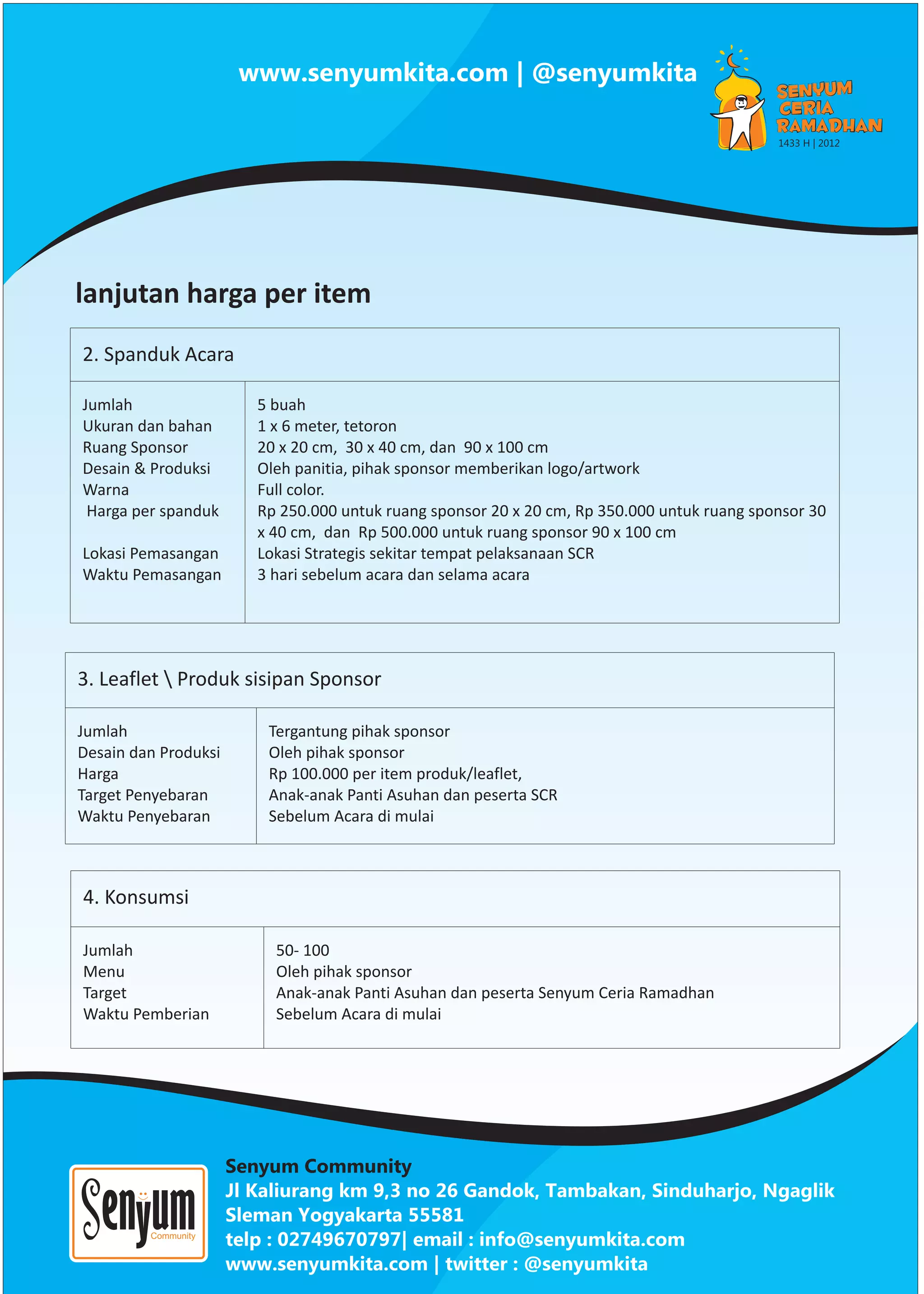Booklet Proposal SCR 2012 | PDF