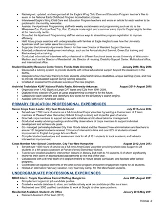 Backup of t thomas cv | PDF