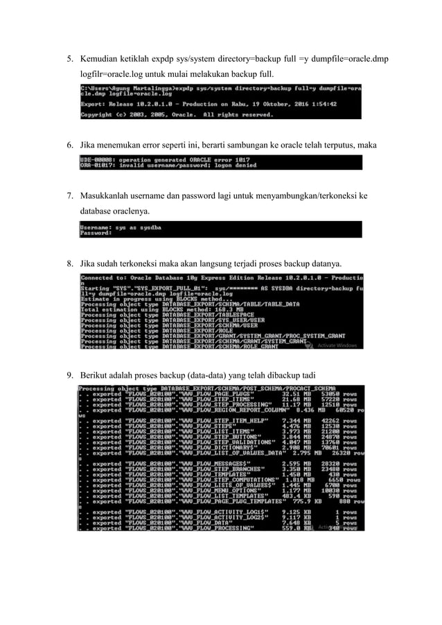 Backup Oracle Pdf 9389