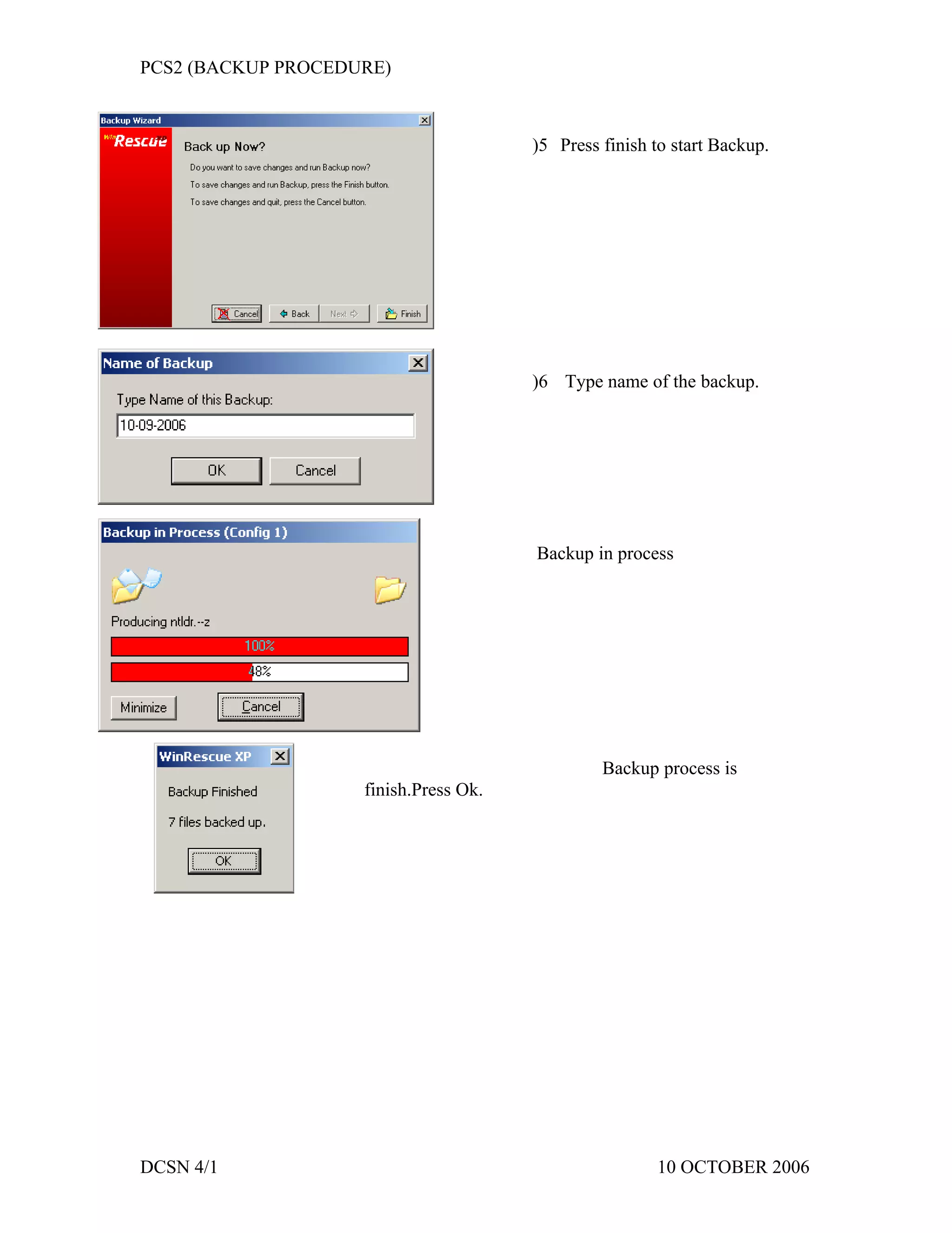 Backup Procedures Backup Registry | PDF