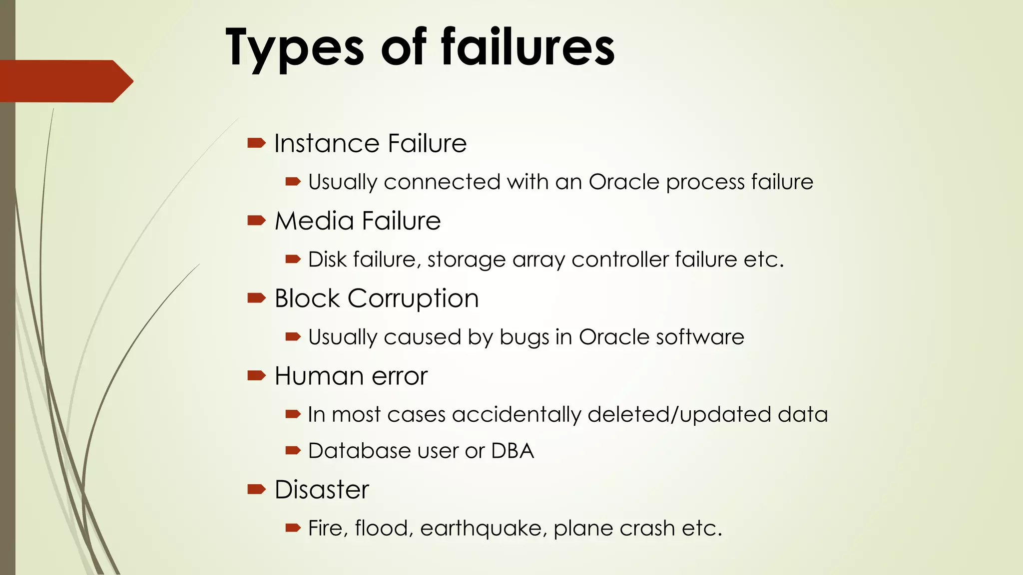Backup And Recovery With Rman Pptx Databases Computer Software And 3038
