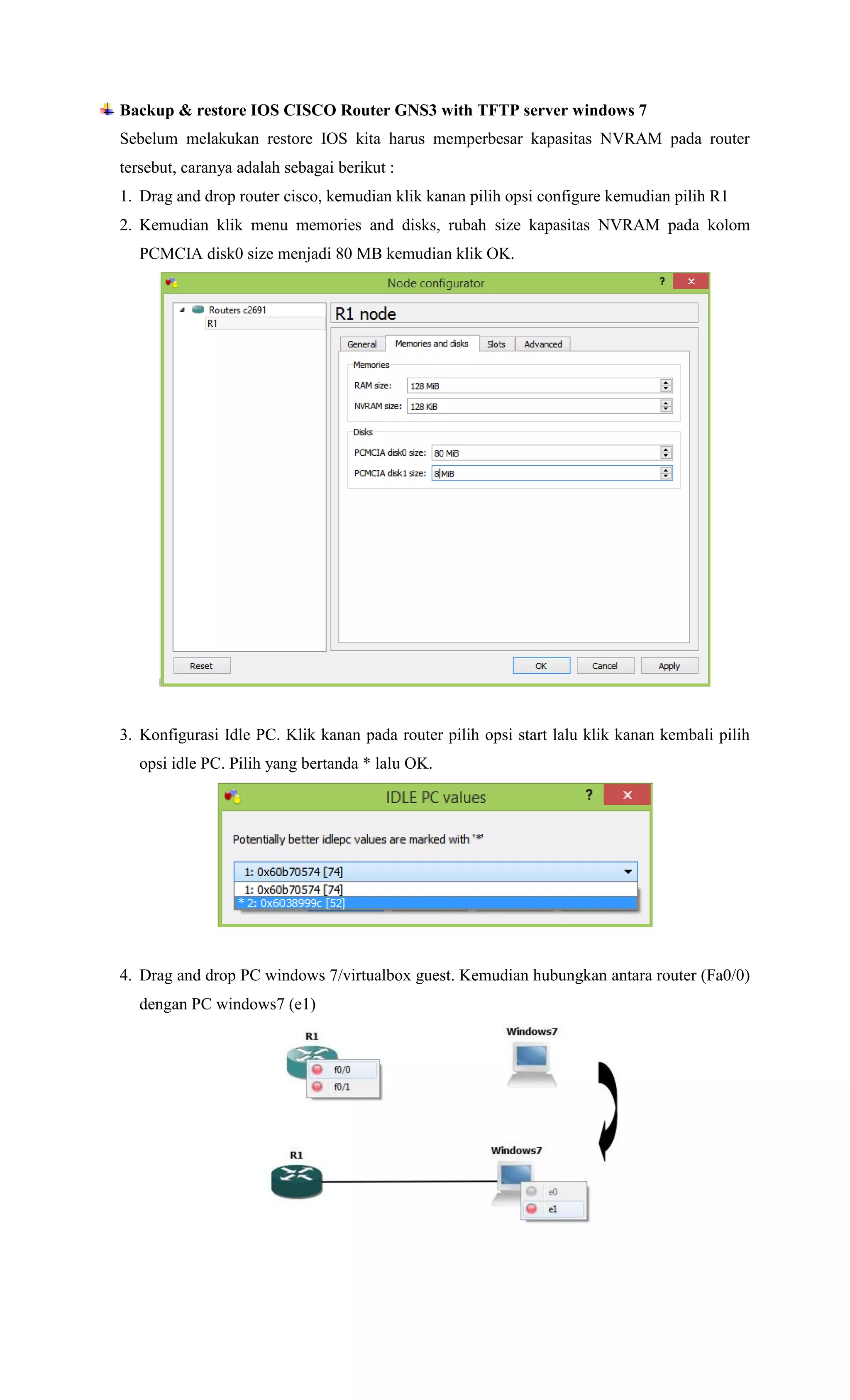 Backup & restore tftp gns3 | PDF