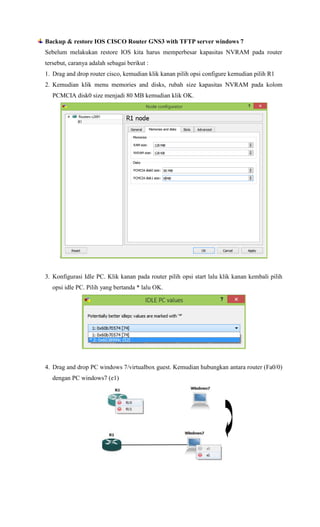 Backup And Restore Tftp Gns3 Pdf