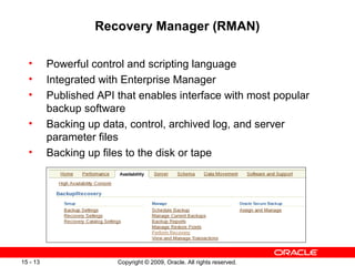 Backups And Recovery | PPT