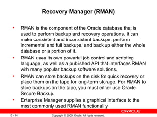 Backups And Recovery | PPT