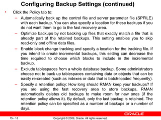 Backups And Recovery | PPT