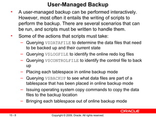 Backups And Recovery | PPT