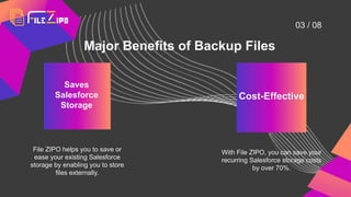 Backup Files from Salesforce to External Cloud | PPT