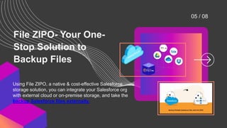 Backup Files from Salesforce to External Cloud | PPT