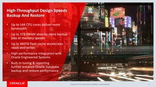 Oracle Backup Solutions Overview August 2018 | PPT