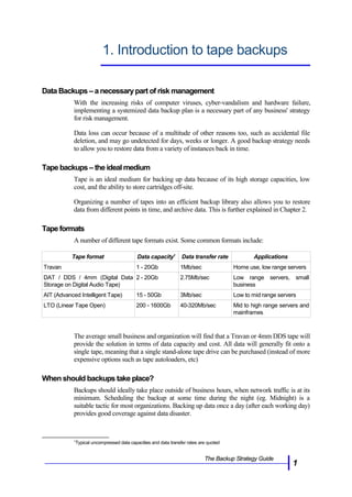 Backup strategy plan | PDF