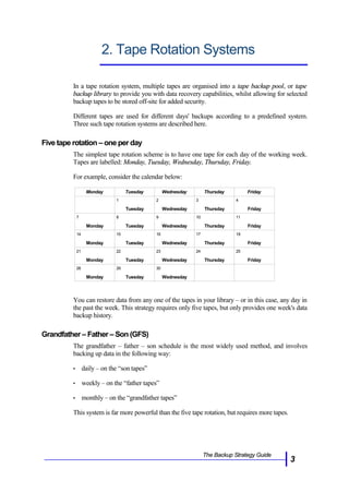 Backup strategy plan | PDF