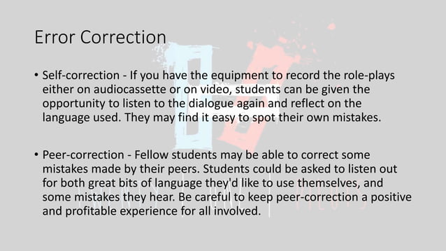 Teaching grammar using roleplay | PPTX | Roleplaying Games | Games and Puzzles