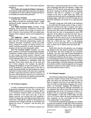 Backus turingaward lecture | PDF