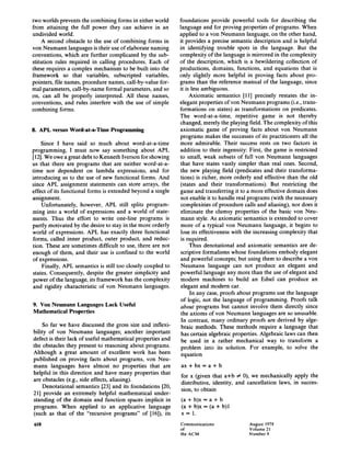 Backus turingaward lecture | PDF