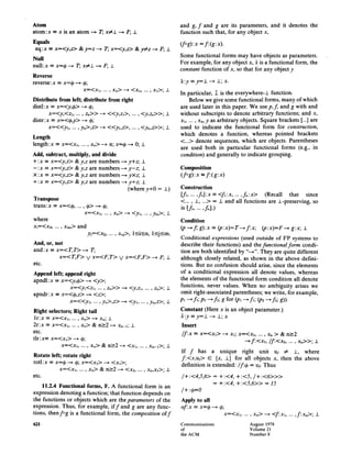 Backus turingaward lecture | PDF