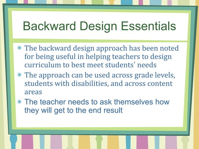 Backward-Design Model- Jeovani Oyanan.ppt