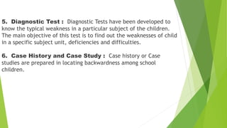 Backward child | PPTX