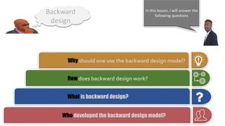Backward design | PPTX