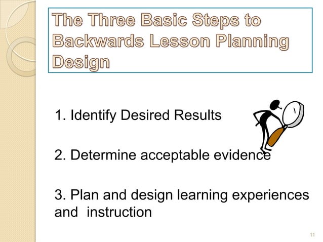 Backwards design | PPT