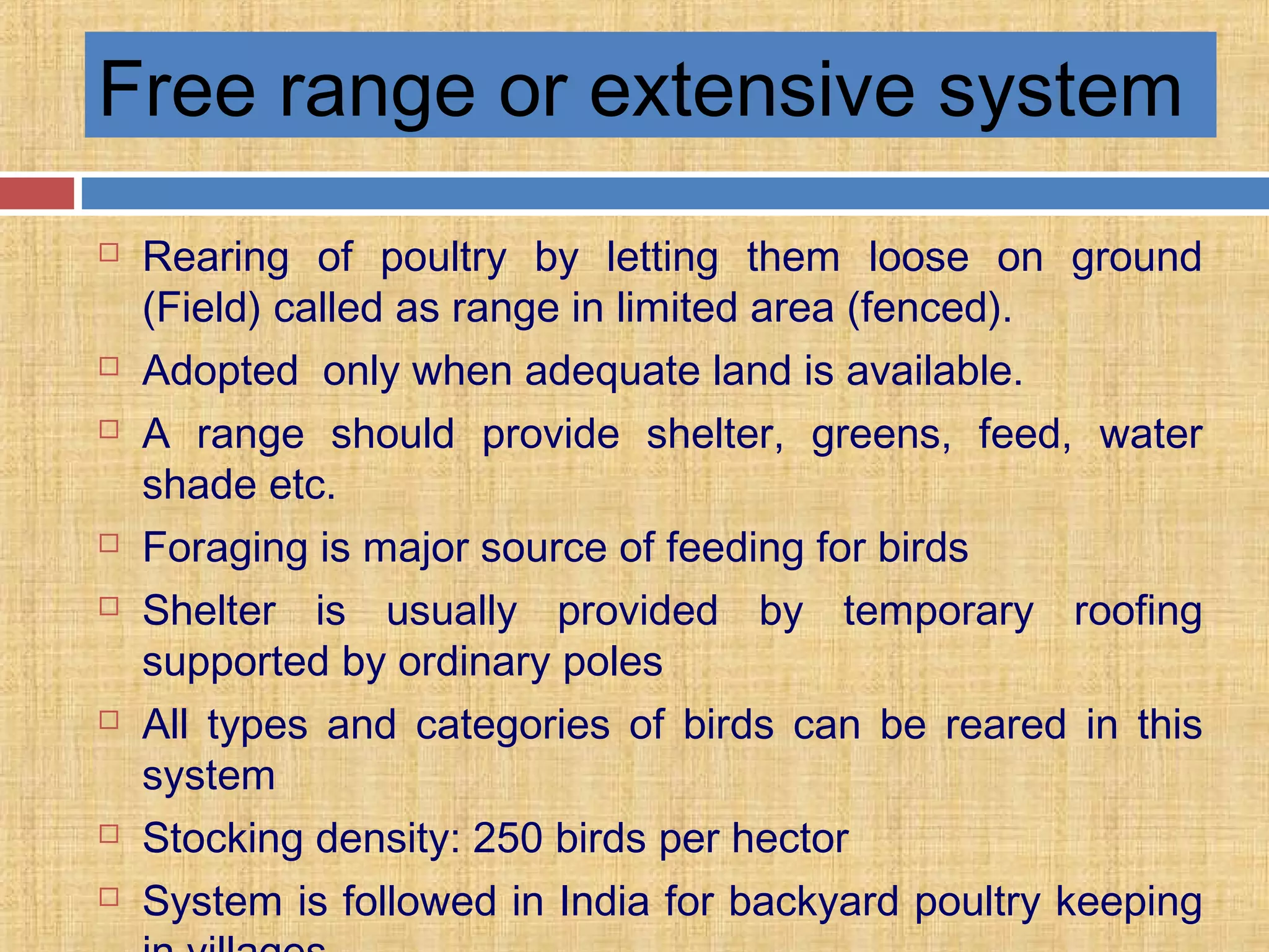 Backyard poultry production | PPT
