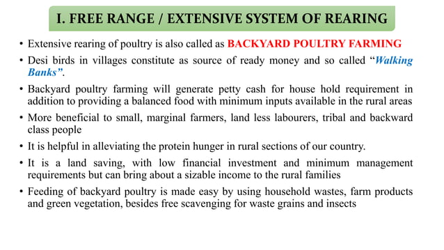Backyard & semi intensive rearing of Poultry.pptx