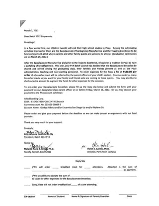 Bac letter | DOCX