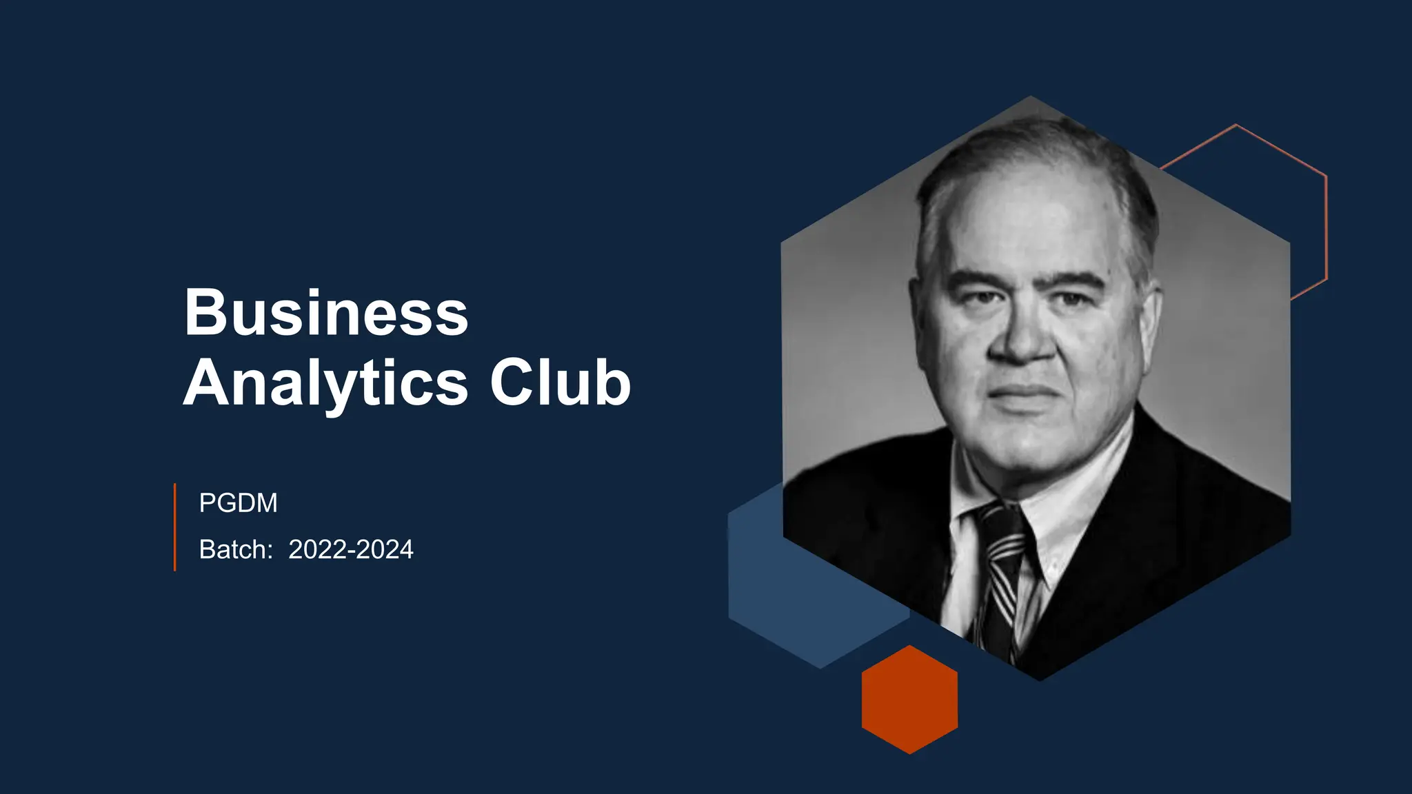 Business Analytics CLUB presentation guide | PPTX