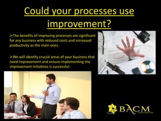 BACM Introduction | PPTX