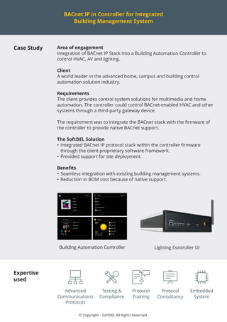 BACnet IP Stack Integration with Existing Building Management Systems | PDF