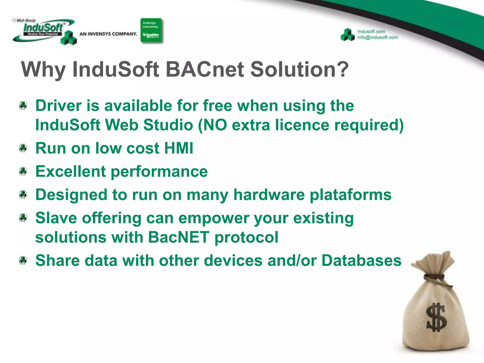 Designing BacNET Applications with InduSoft Web Studio | PPTX