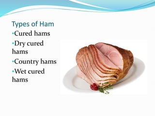 Types of Bacon and ham knowledge hubgwpptx | PPT